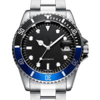 China 22mm Sapphire Male Quartz Wrist Watch With Lighted Dial Rotate Bezel ODM for sale