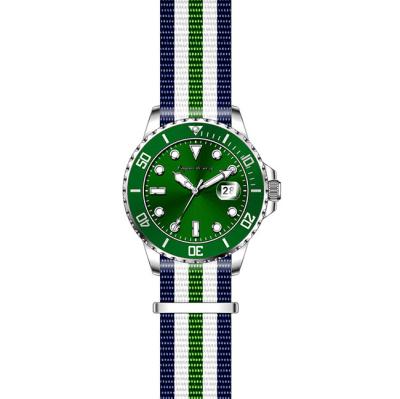 China Diameter 44mm Alloy Quartz Watch 3atm Men'S Quartz Watch Water Resistant for sale