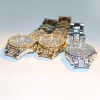 China 3bar Waterproof Alloy Quartz Watch 38mm Luxury Diamond British for sale