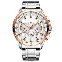 China Timepiece 26mm Stainless Steel Quartz Watch 5BAR Automatic Chronograph Watch for sale