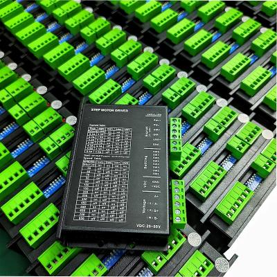 China DM556 5.6A 20V-80V 2 Phase Open Loop Stepper Motor Driver for Nema23 57mm CNC Controller for sale