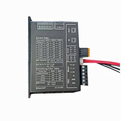 China EC57 Ethercat Communication Bus Open Loop 2 phase Stepper Motor Driver For Nema23 Nema34 57 86 Motor Controller for sale
