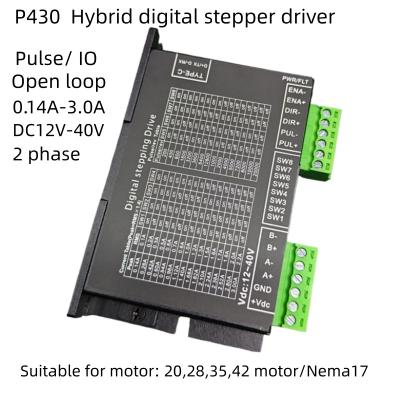 China P430 Open Loop 2 Phase Stepper Motor Driver DC12-40V 0.14-3A for Nema17 42mm CNC for sale