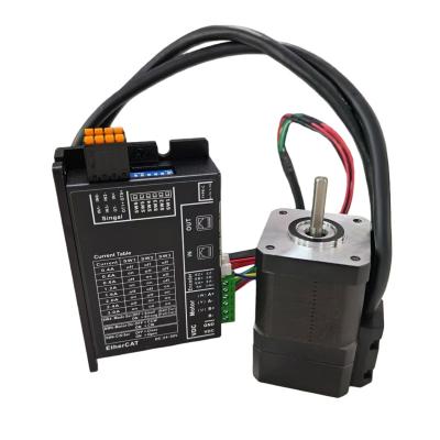 China Closed Loop 2 Phase NEMA17 42mm Flange Stepper Motor with EtherCAT Servo Stepper Driver for CNC Machines for sale