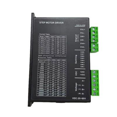 China ZEROONE-Control DM542 4.2A DC20V-80V 2 Phase Hybrid Stepper Motor Driver for NEMA23 57mm Motors for sale
