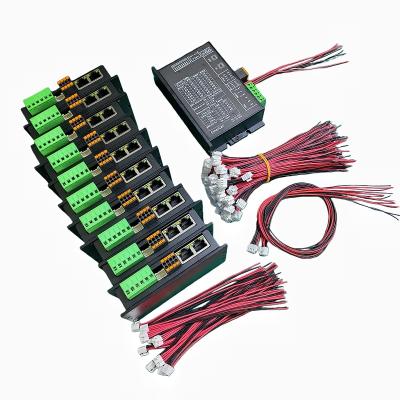 China 2.0mm Pitch 4P Dual-Row Dupont Terminal Cable 0.5mm Pure Copper Wire for Closed-Loop Stepper Motor Driver for sale
