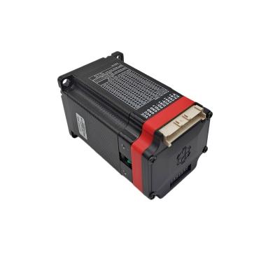 China Integrated Stepper Motor Driver SY57STH76-5004B 2-Phase 57mm 1.8° Step Angle 8mm Slotted Shaft for sale