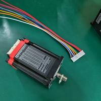 China Integrated Stepper Motor Driver SY57STH76-5004B 2-Phase 57mm 1.8° Step Angle 8mm Slotted Shaft for sale