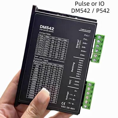 China ZEROONE-Control P2405D DM542 4.2A DC 20-80V Stepper Motor Driver for NEMA23 CNC Engraving for sale