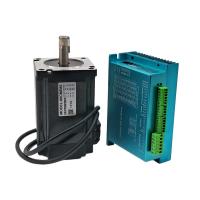 China Nema34 86 Closed-loop Stepper Motor Driver Kit 86CME85 8.5N.m 1.8° 6A With Encoder + PC86 2H Pulse Closed-loop Stepper Driver for sale