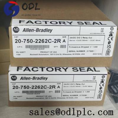 China Allen Bradley 24V DC IO Option Module 20-750-2262C-2R for sale