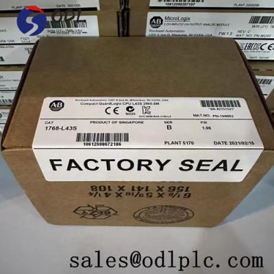 China Allen Bradley 1768-L43S CompactLogix Safety PLC Controller for sale