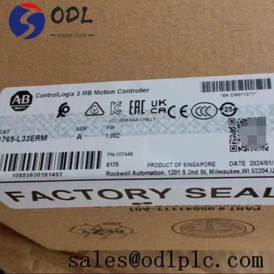 China Allen Bradley 1769-L33ERM PLC Controller 2MB Memory No Embedded I/O for sale
