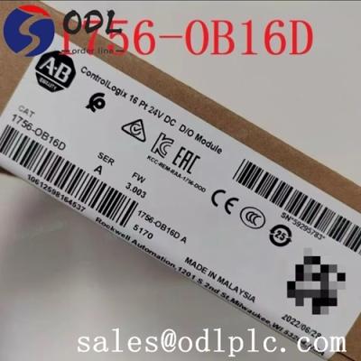China 1756-OB16D Allen Bradley 16-Channel 24VDC Digital Output Module for sale