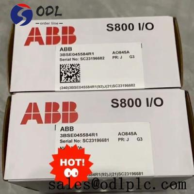 China Analog Output AO845A 3BSE045584R1 ABB S/R HART 8 Channels Redundant Or Single for sale