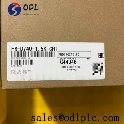 China PLC FR-D700 Series Inverter 1.5kw Mitsubishi FR-D740-1.5K-CHT 8A IP20 Protection Rating for sale