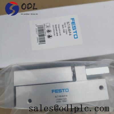 China SLF-16-50-P-A 17051 Festo Actuator, mini slide, air, 16x50mm stroke, flex cush, sensor ready for sale