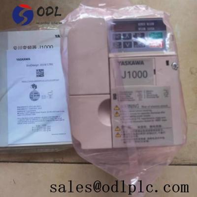 China 0.4 KW 0.5 HP Yaskawa CIMR-JB4A0005BBA J1000 2.5A 240V AC 1 Phase Energy Efficient for sale