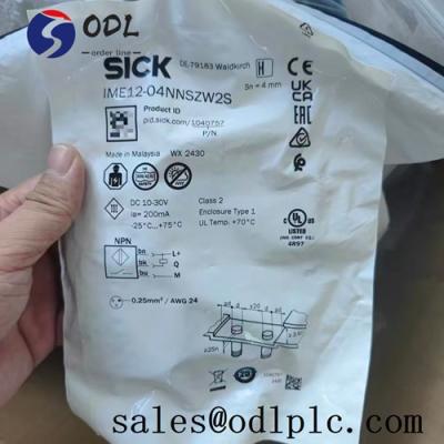 China IME12-04NNSZW2S Sick PLC Proximity sensor, inductive, 3.24mm range, M12 x 1，NPN，NO， Cable, 3-wire, 2m for sale