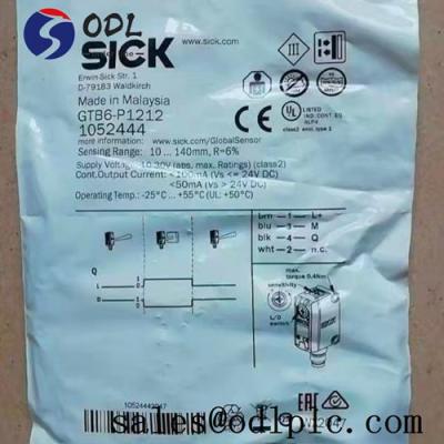 China GTB6-P1212 Sick PLC Mini Photoelectric Sensor, Proximity, 140mm Mechanical spindle, 5 turns for sale