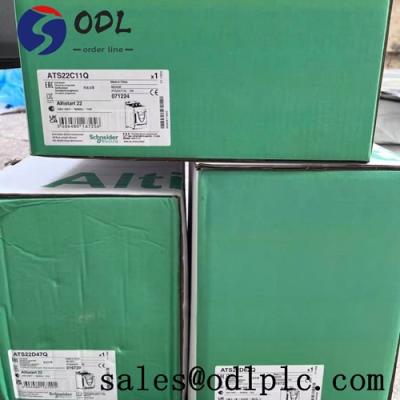 China ATS22C11Q Schneider Soft Starter For Asynchronous Motor, Altistart 22, Control 230V, 230 To 440V, 30 To 55kW for sale