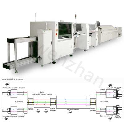China Automatic SMT Assembly Equipment Reflow Oven PCB Printer Machine for sale