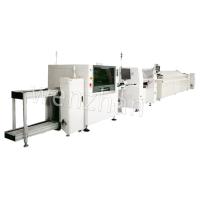 China Low Cost SMT Machine Factory Price Fully Automatic Solar Panels Manufacturing Line PCB Assembly Line in China for sale