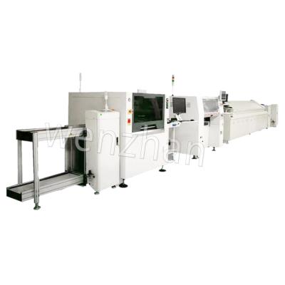 China Low Cost SMT Machine Factory Price Fully Automatic Solar Panels Manufacturing Line PCB Assembly Line in China for sale