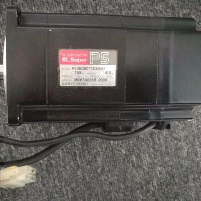 China SMT YAMAHA Y AXIS servo motor sanyo P50B08075DXS4Y for sale
