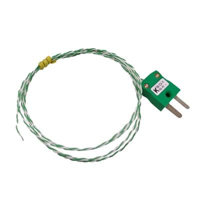 China fiberglass PFA PTFE SMT Spare Parts 20AWG 24AWG Easy Plug MICC Thermocouple K Type for sale