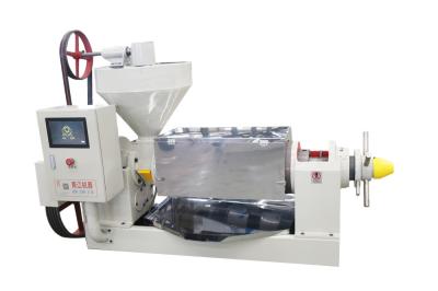 China Electrical Heating Sunflower Spiral Oil Pressing Automatic Screw 15hp Oil Mill for sale