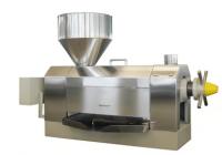 China Stainless Steel Oilpres Automatic Heating Oil Press 100kg/H Cold Press Amchine Commerical Oil Pressing for sale