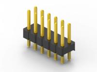 China PCB Board 2.54 Mm Pitch Connector , Pcb Pin Connector Insulation Resistance for sale