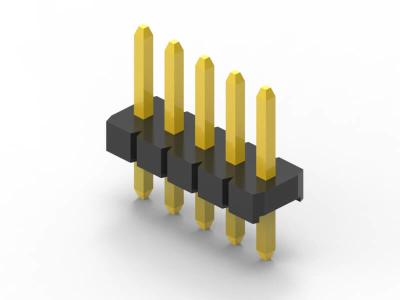 China 1.27mm pin header Single row Shenzhen manufacturer applied in Multimedia for sale