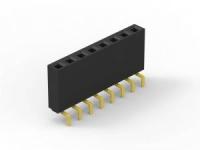 China Through Hole 40 Pin Female Pcb Header , Single Row Female Header Durable for sale