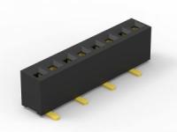 China Single Row Smd Board To Board Connector , 1.0mm Pitch Female Female Header Socket for sale
