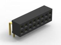 China Durable 30 Pin / 40 Pin Female Header , 1.00mm Pitch Pcb Header Female for sale