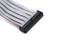 China 2.54mm IDC Flat Ribbon Cable Assembly With Heat Shrink Tube Customized Length for sale