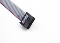 China IDC Connector Flat Ribbon Cable Assembly Hook Rectangular Various Length for sale
