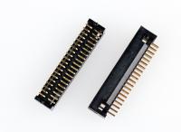 China Straight  Board To Wire Box Header Connector 1.27mm Pitch 34 Pin Gold Flash for sale