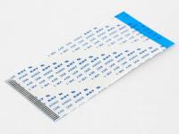 China Signal Transmission Blue FFC Ribbon Cable B Type 60 Pins 80 Mm Length for sale