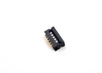 China 2.54mm 10 Ways DIP PCB Wire To Board Connectors Straight Through Hole for sale