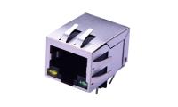 China Phosphor Bronze Rj45 Network Connector Filter 100Base - T 90 Degree Plug - In for sale