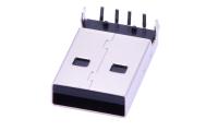 China 4 Pin PCBA Male Micro USB Input Output Connectors Plastic 100V Voltage Resistance for sale