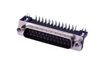 China 25 PIN Input Output Connectors Socket Copper Alloy Strong Contact Superior Shielding Effect for sale