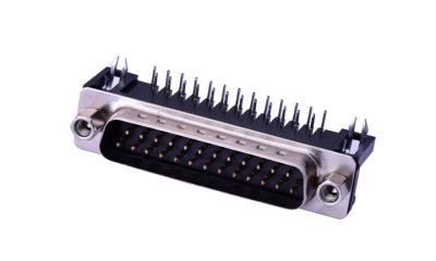 China 25 PIN Input Output Connectors Socket Copper Alloy Strong Contact Superior Shielding Effect for sale