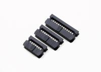 China 2.00 Mm Pitch Idc Box Header , Gold Flash Flat Flex Ribbon Cable Connector for sale