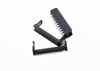 China Female IDC Socket Connector PBT Insulation Dual Row RoHS/Reach Certification for sale