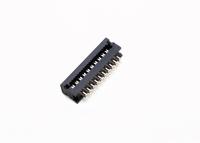 China 1.27mm Pitch 10 Pin Dip Socket  With 28AWG Wire Signal Transmission for sale