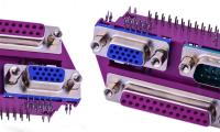 China Right Angle 25 Pin D Type Connector , 90 Degree Plug In 9 Pin D Type Female Connector for sale